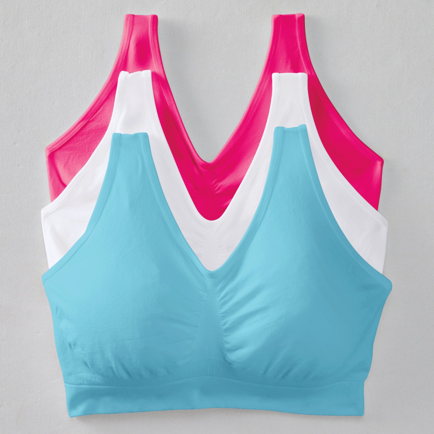 3-Pack Comfort Bras | Dr. Leonard's