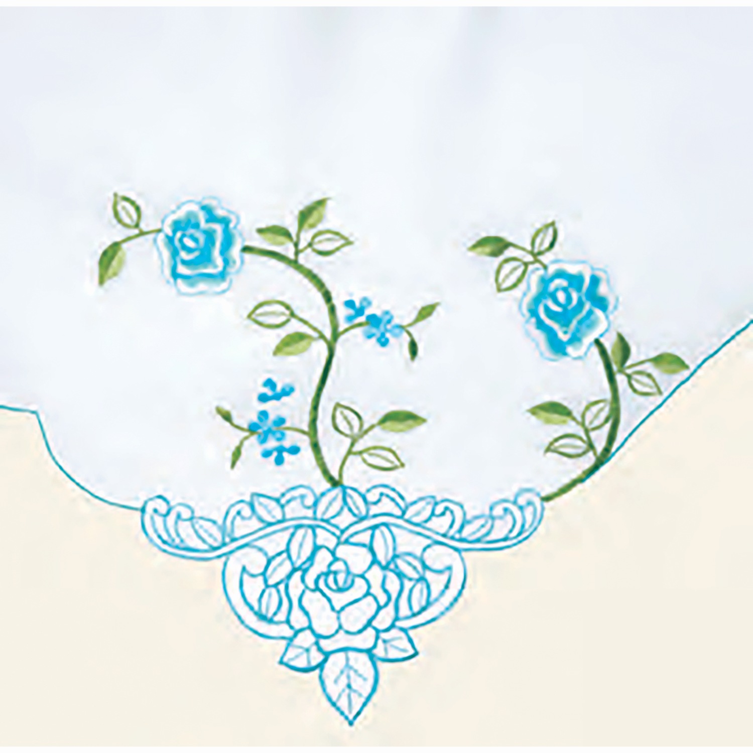 Floral Embroidered Curtain | Dr. Leonard's