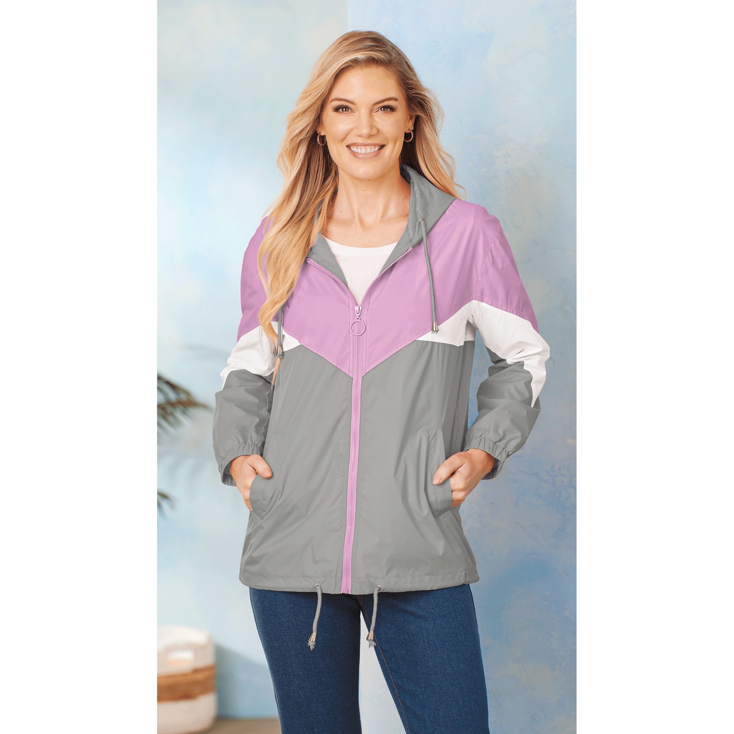 Color-Block Windbreaker | Dr. Leonard's