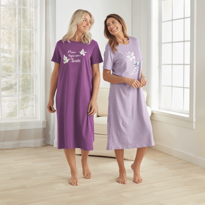 2-Pack Nightshirts | Dr. Leonard's