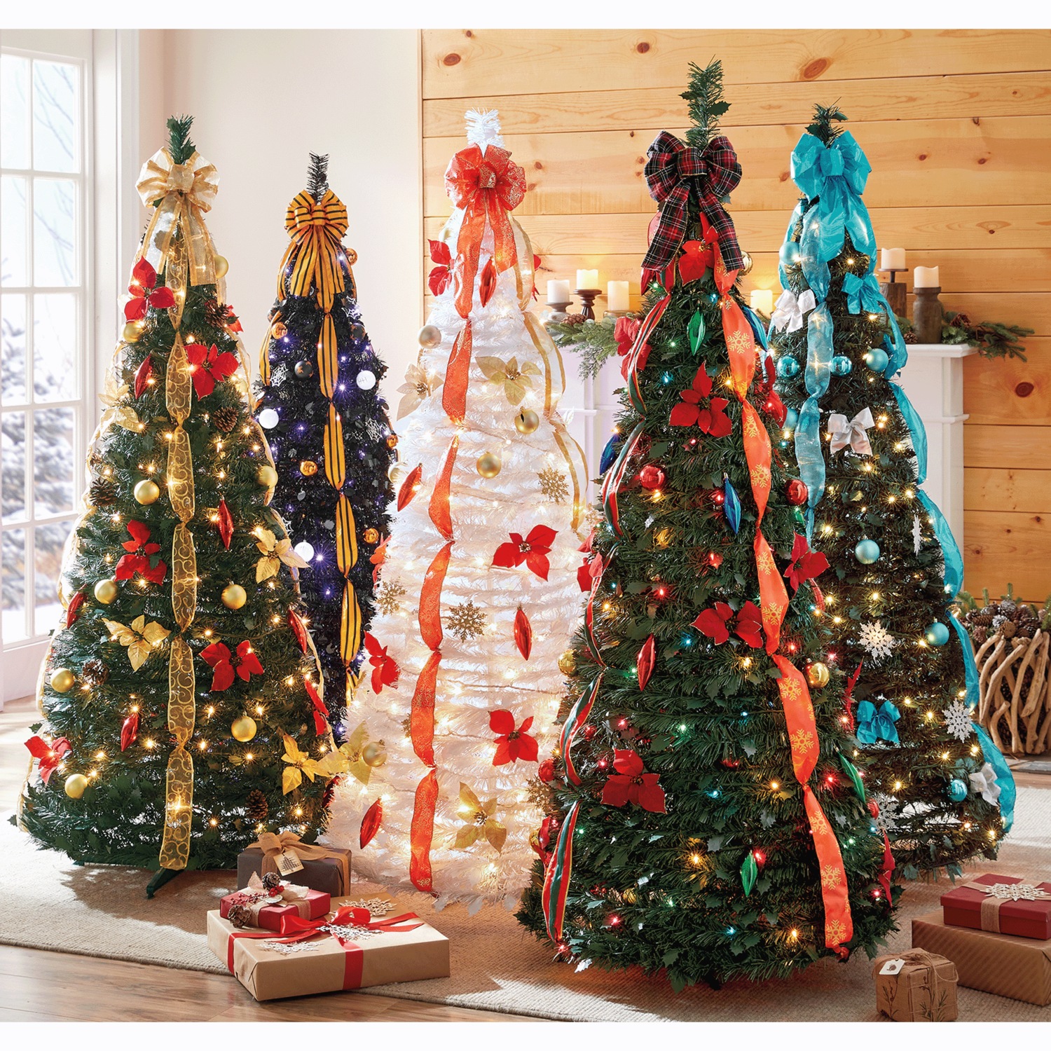 Holiday 6-Foot Pre-Lit Pop-Up Tree | Dr. Leonard's