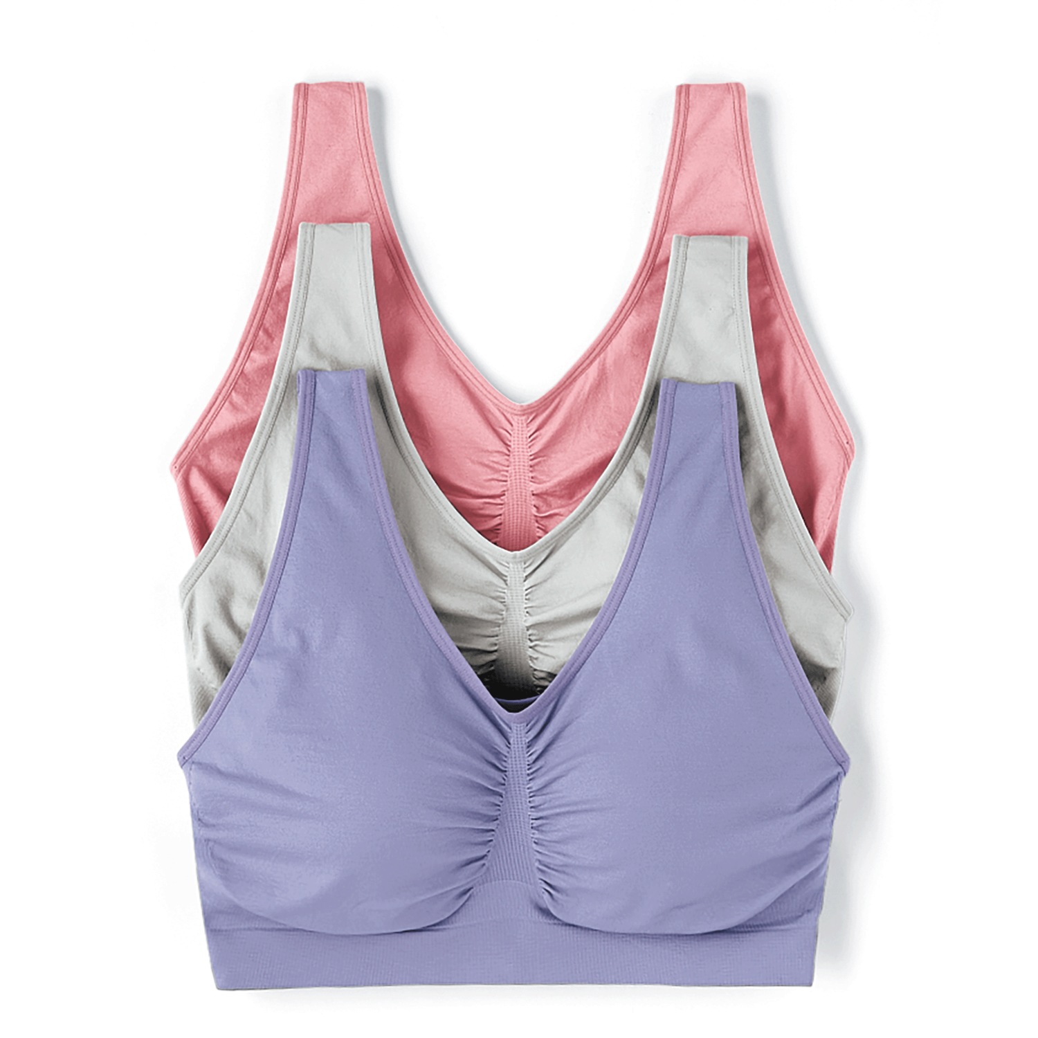 3-Pack Comfort Bras | Dr. Leonard's