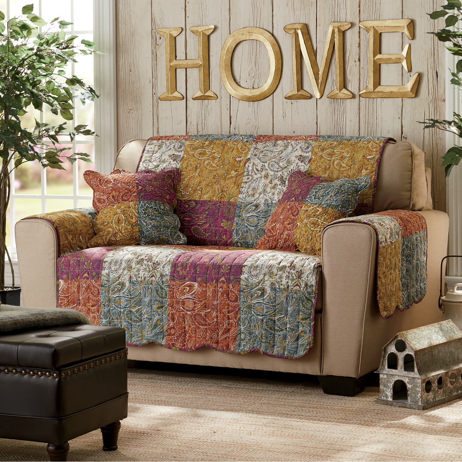 Quilted Furniture Protector and Pillow Cover | Dr. Leonard's