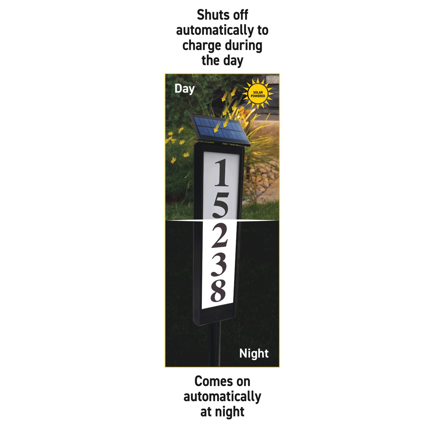 SensorBrite® Solar Powered Address Light | Dr. Leonard's
