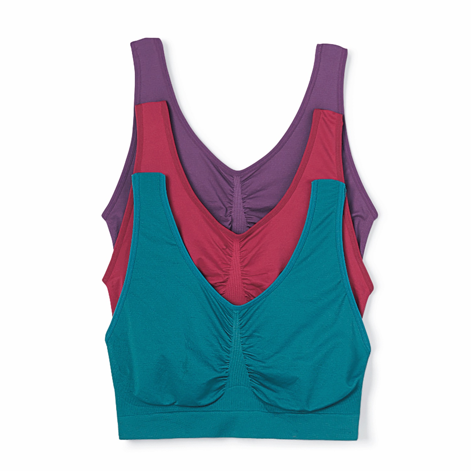 3-Pack Comfort Bras | Dr. Leonard's