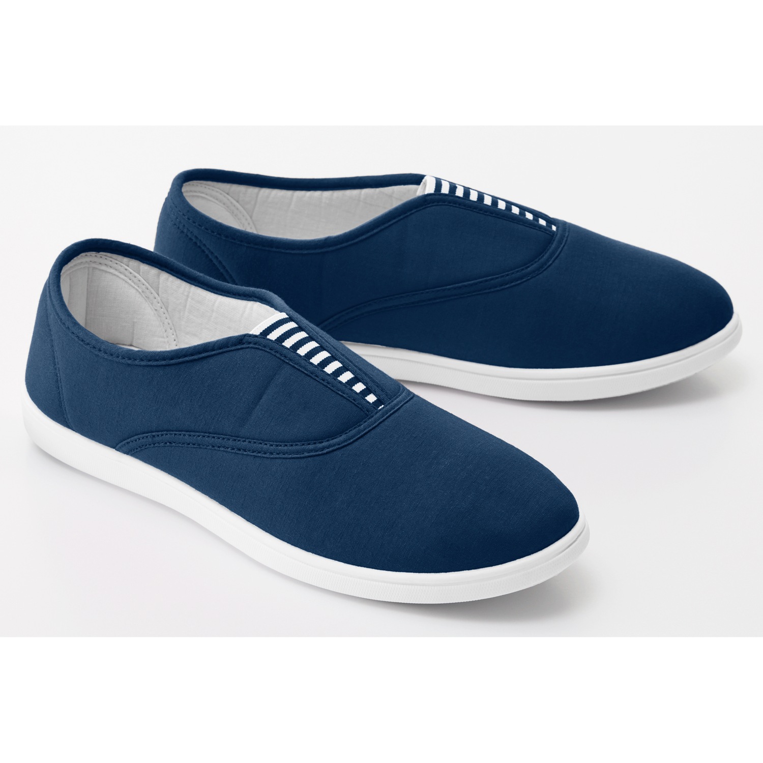 Drew Canvas Slip on | Dr. Leonard's