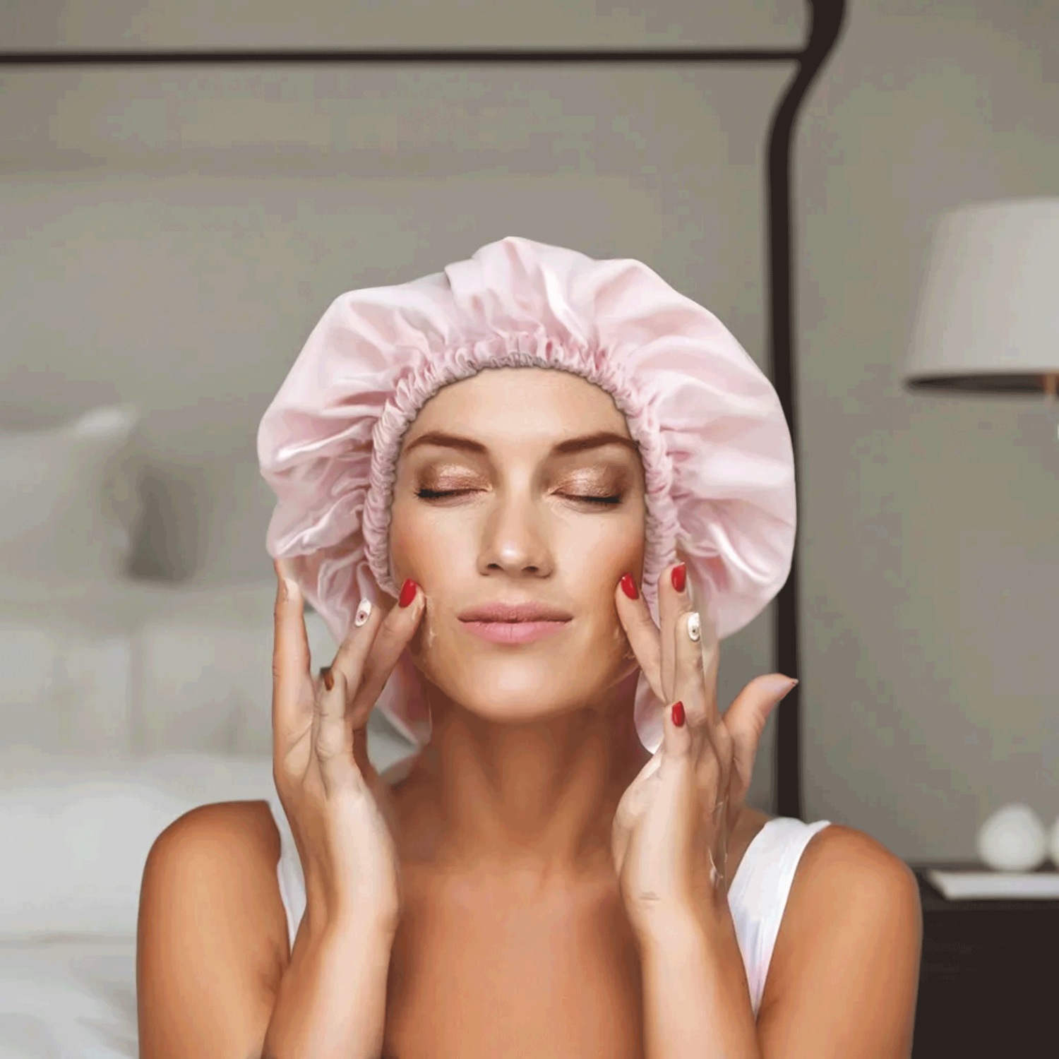 2-Pack Satin Sleep Caps | Dr. Leonard's