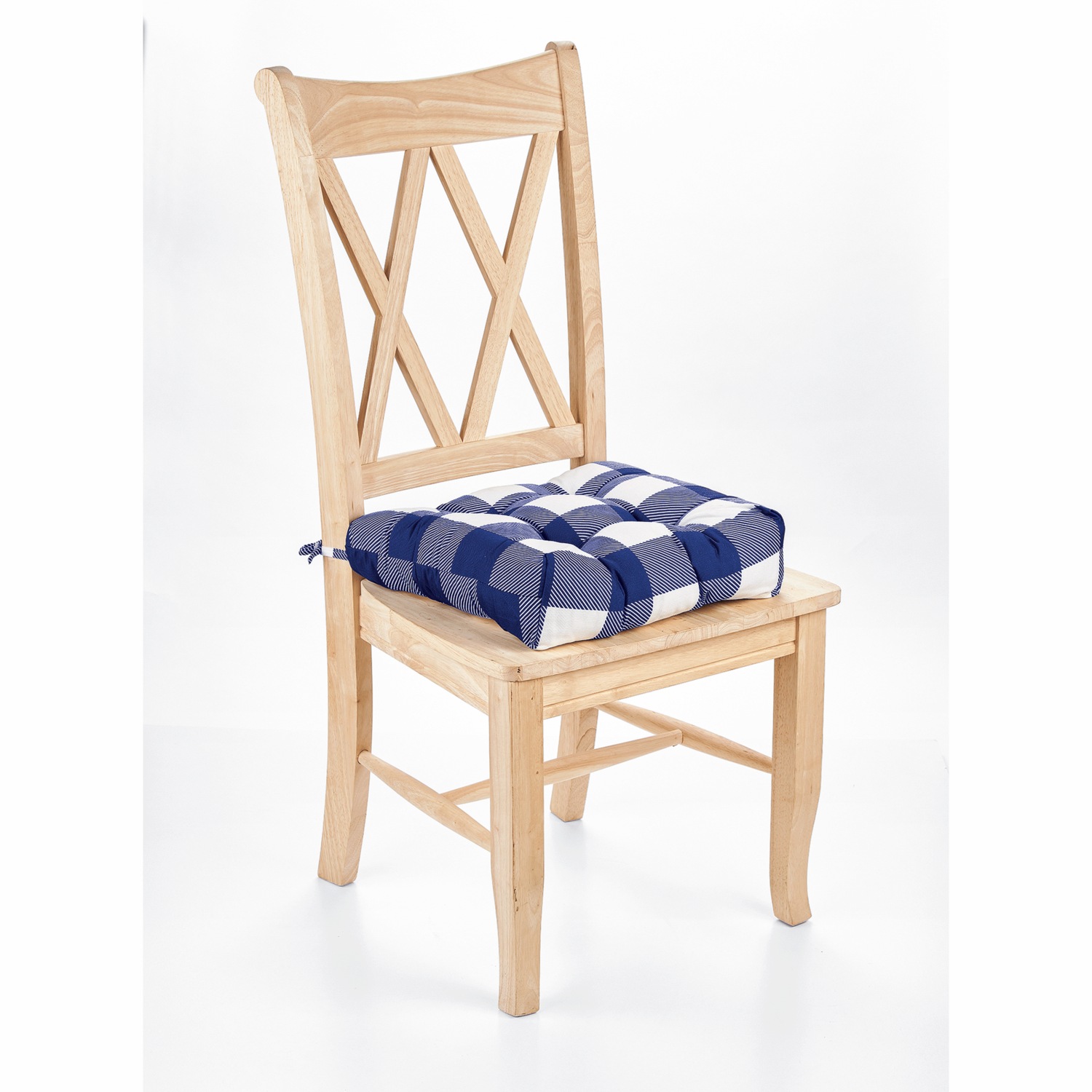 Buffalo Check Chair Pad | Dr. Leonard's