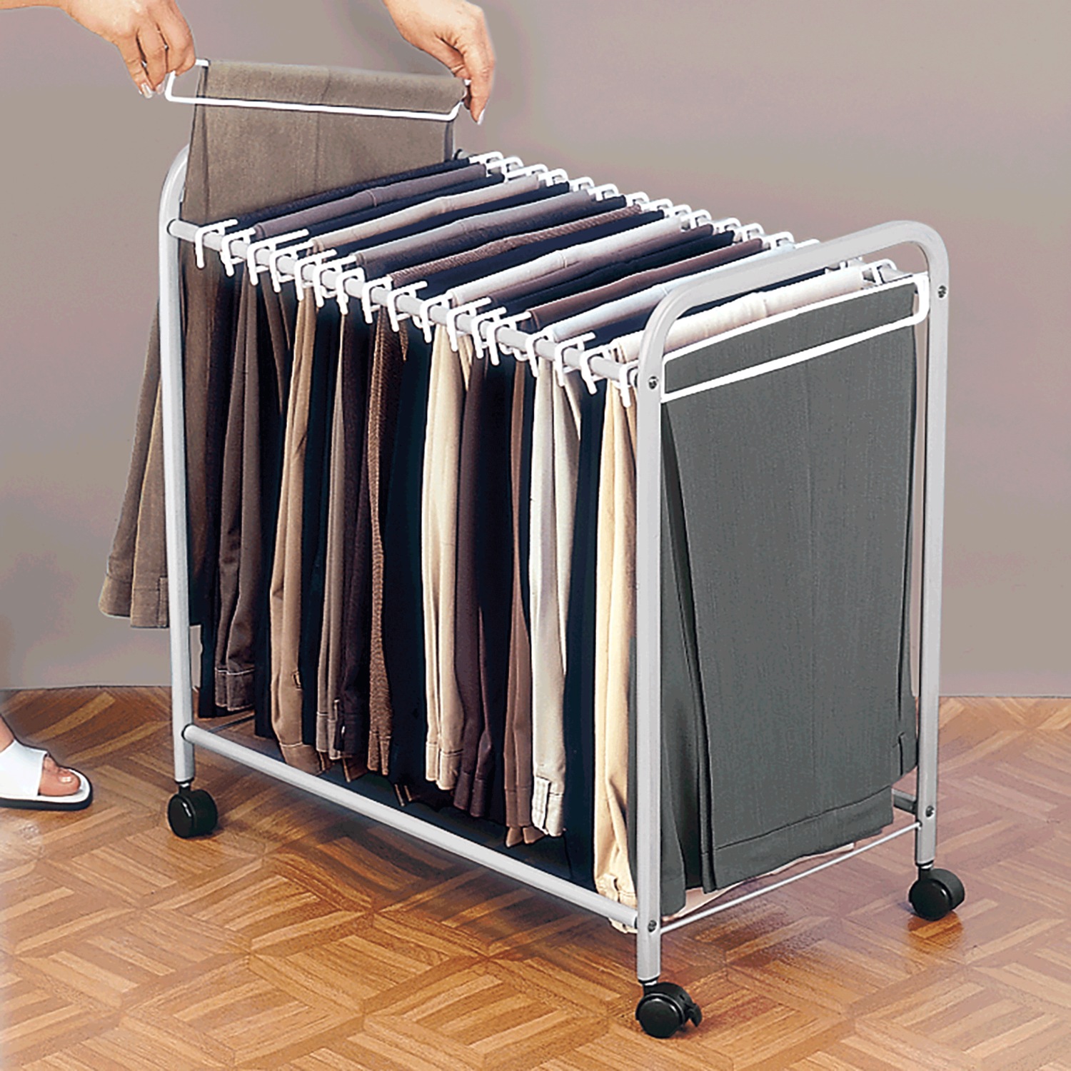 Rolling Pants Trolley | Dr. Leonard's