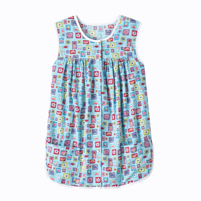 Easy-Care, Button-Front Apron | Dr. Leonard's