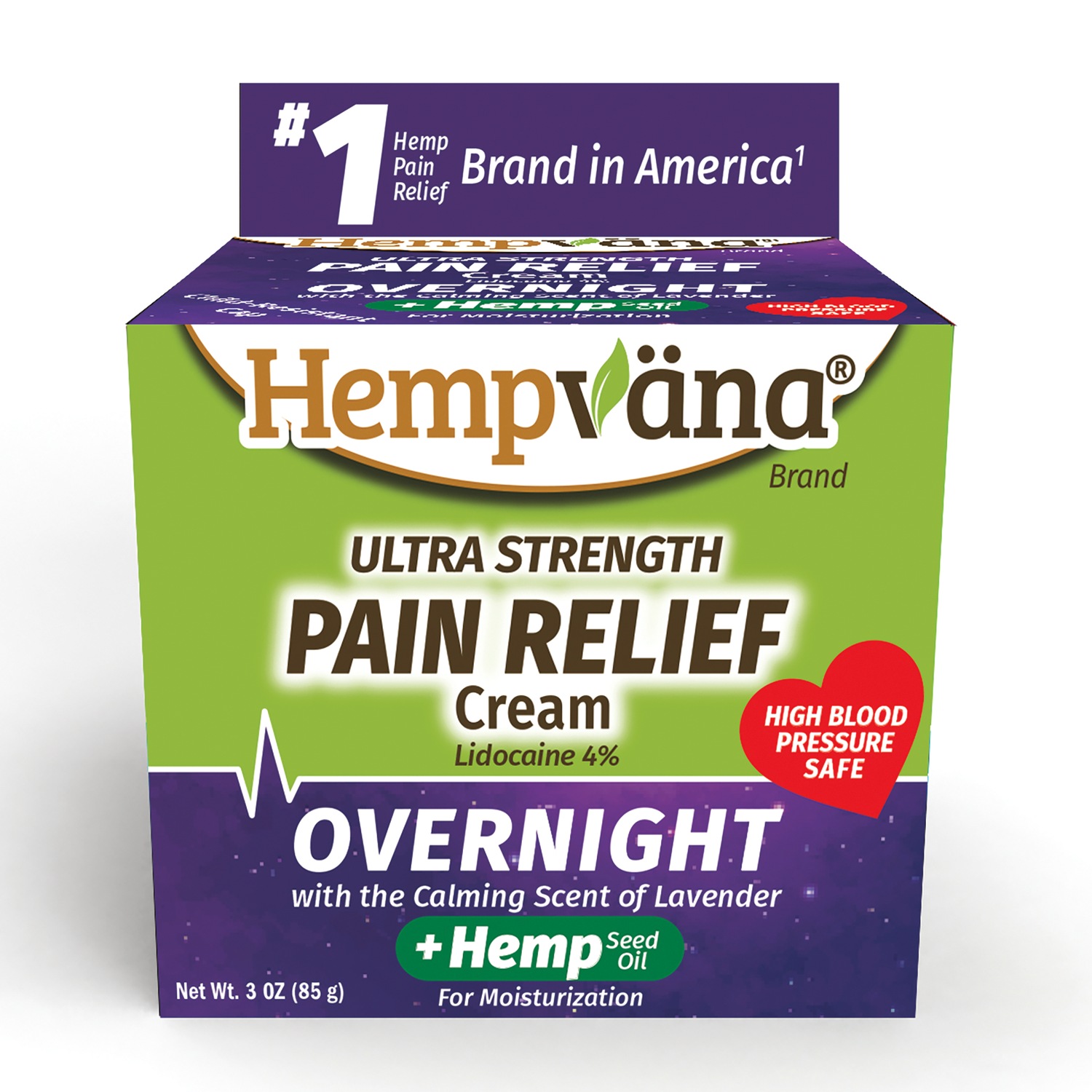 Hempvana Ultra Strength Overnight Pain Cream | Dr. Leonard's