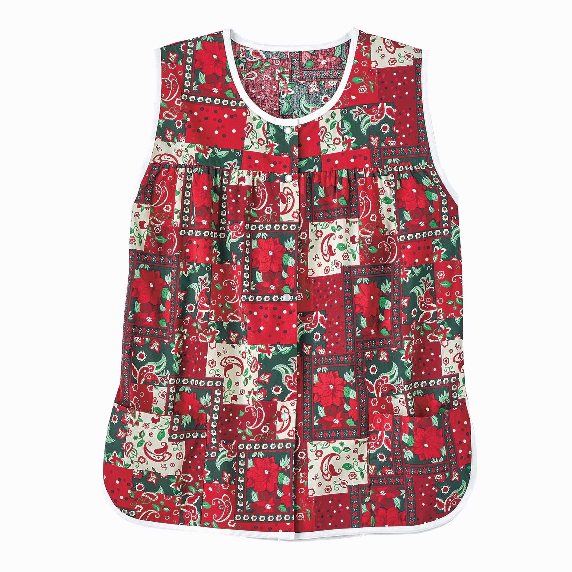 snap front cobbler apron pattern