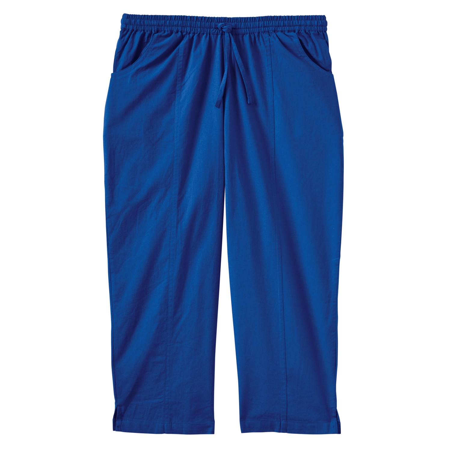 Drawstring Cotton Capris | Dr. Leonard's