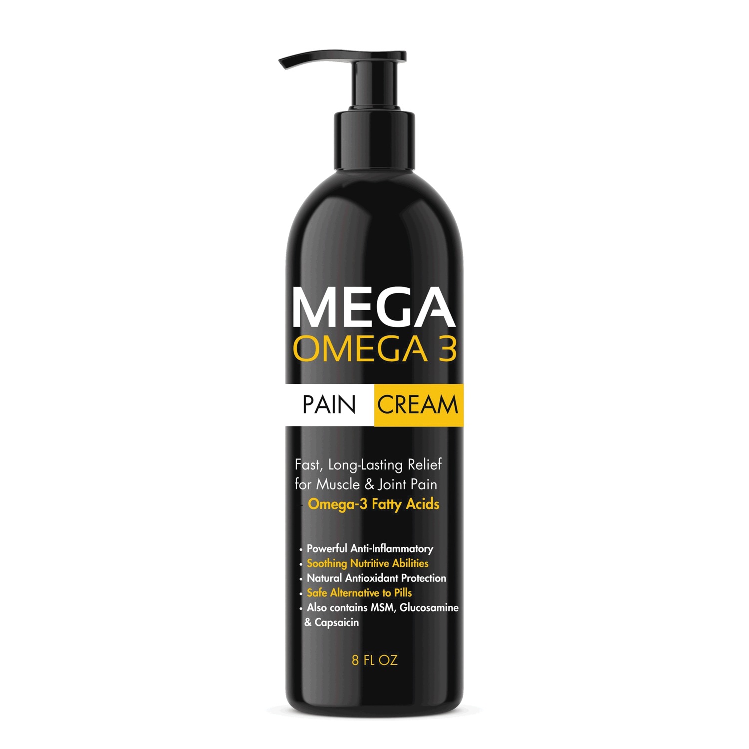 Mega Omega-3 Pain Cream | Dr. Leonard's