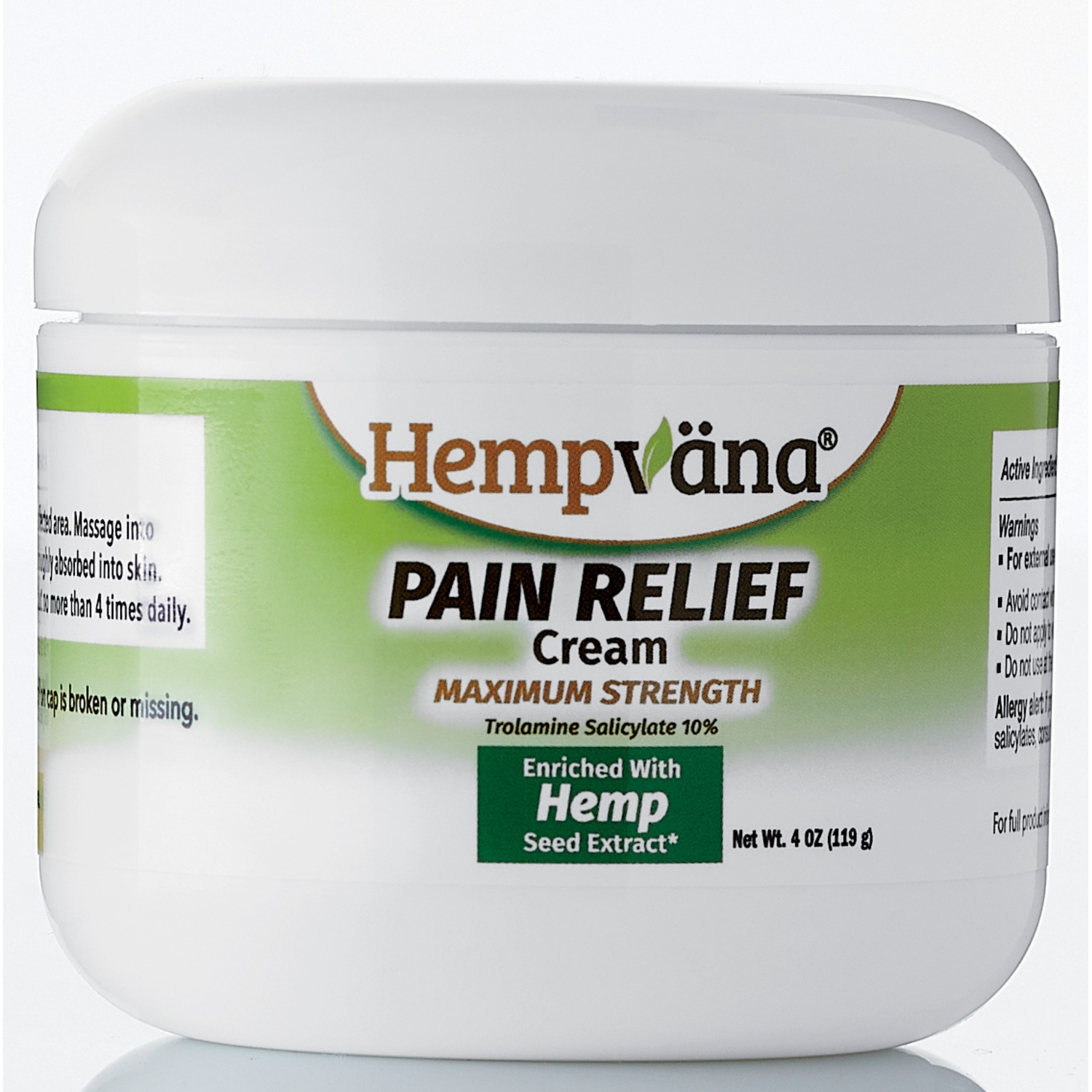 Hempvana Pain Relief Cream | Dr. Leonard's