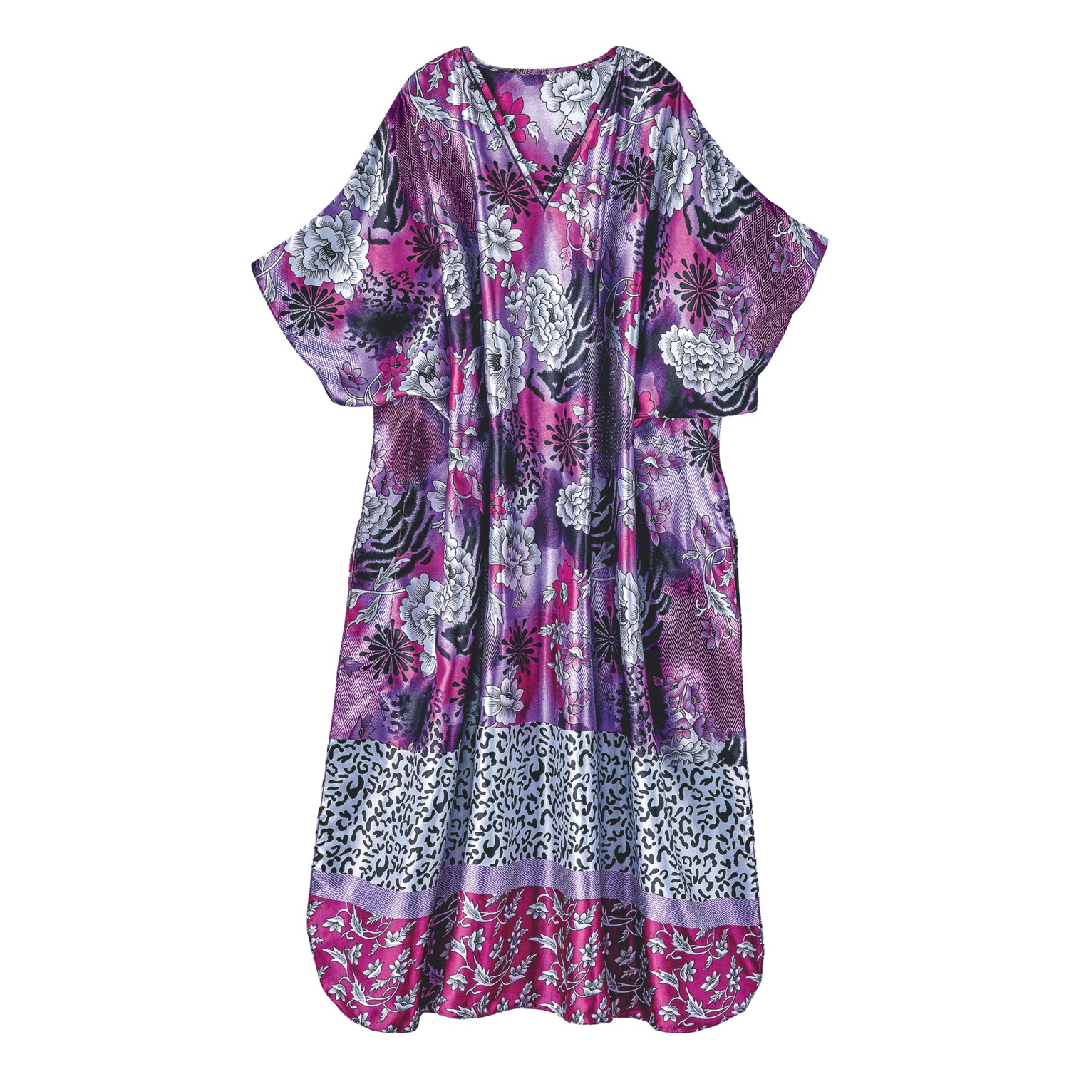 Long Satin Caftan | Dr. Leonard's
