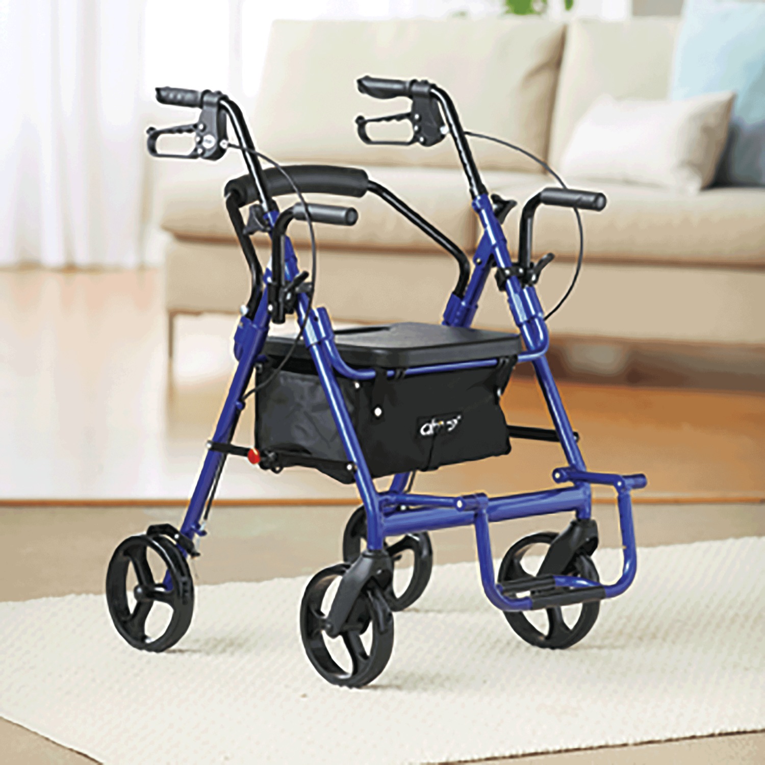 Drive 2-in-1 Rollator & Transport Chair | Dr. Leonard's