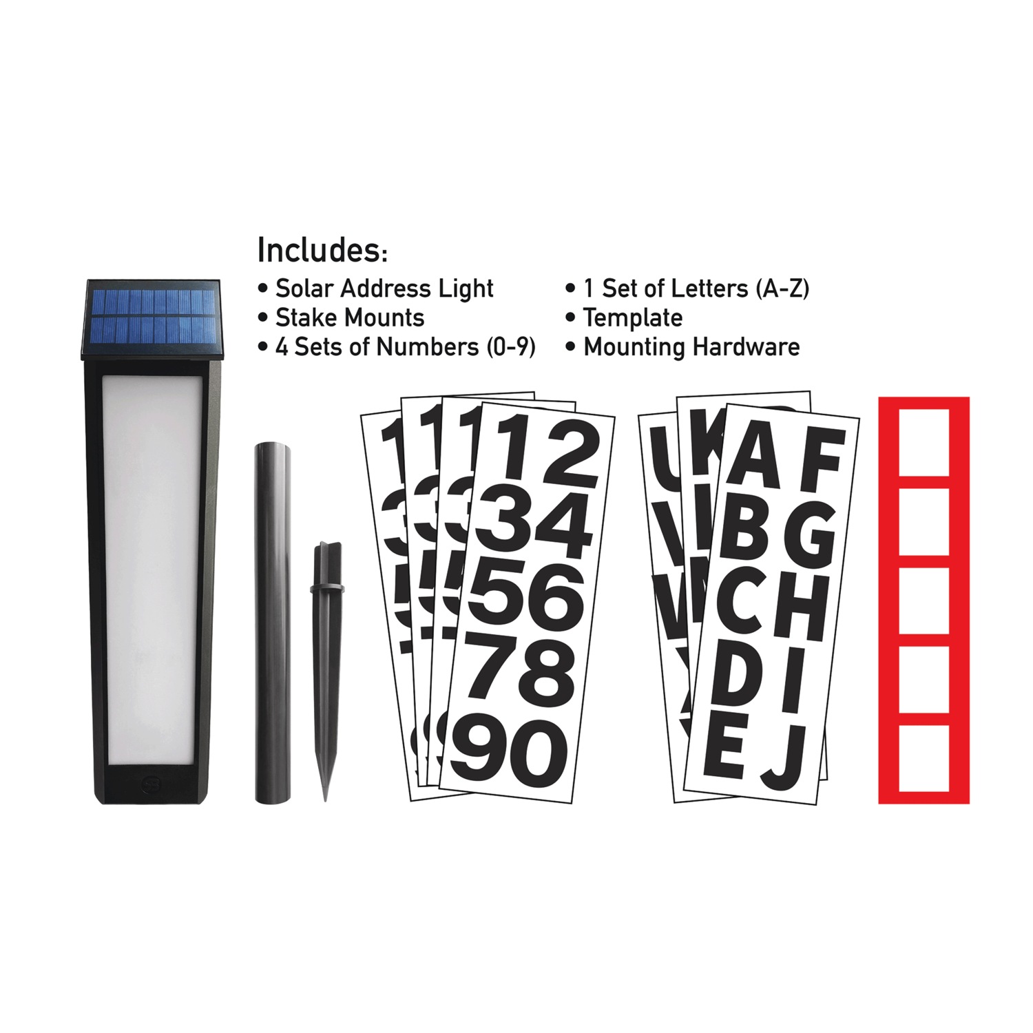 SensorBrite® Solar Powered Address Light | Dr. Leonard's