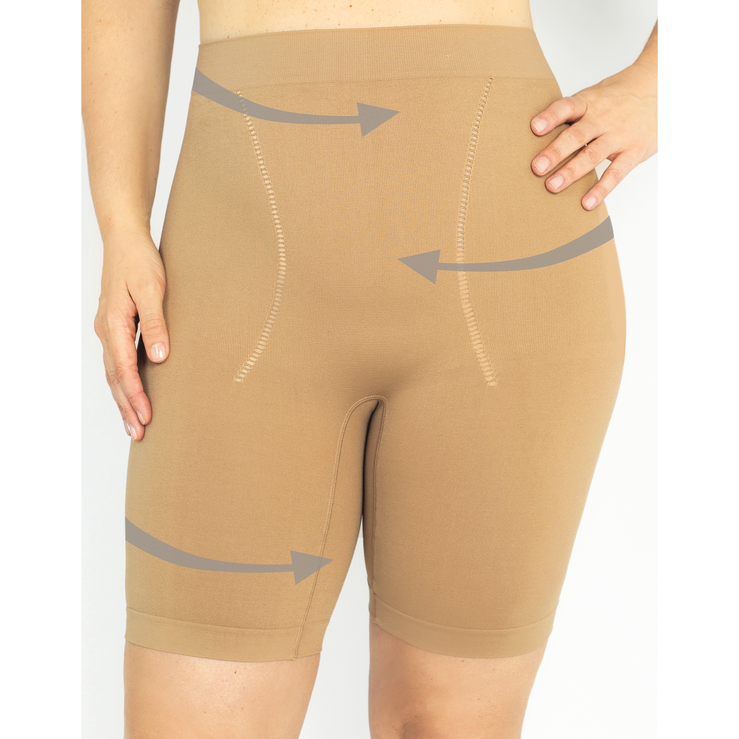 Instant Shaping® by Plusform® 2-pack Tummy, Hip & Thigh Shaper | Dr ...