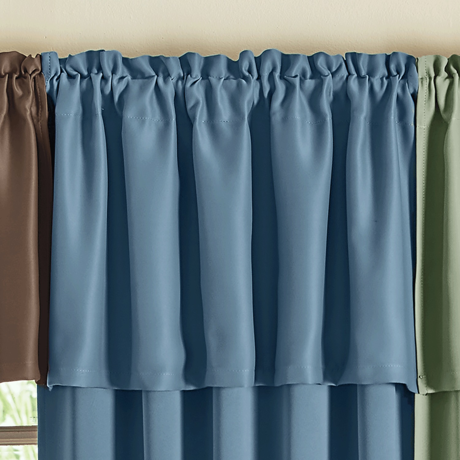 Stylish Blackout Valance | Dr. Leonard's