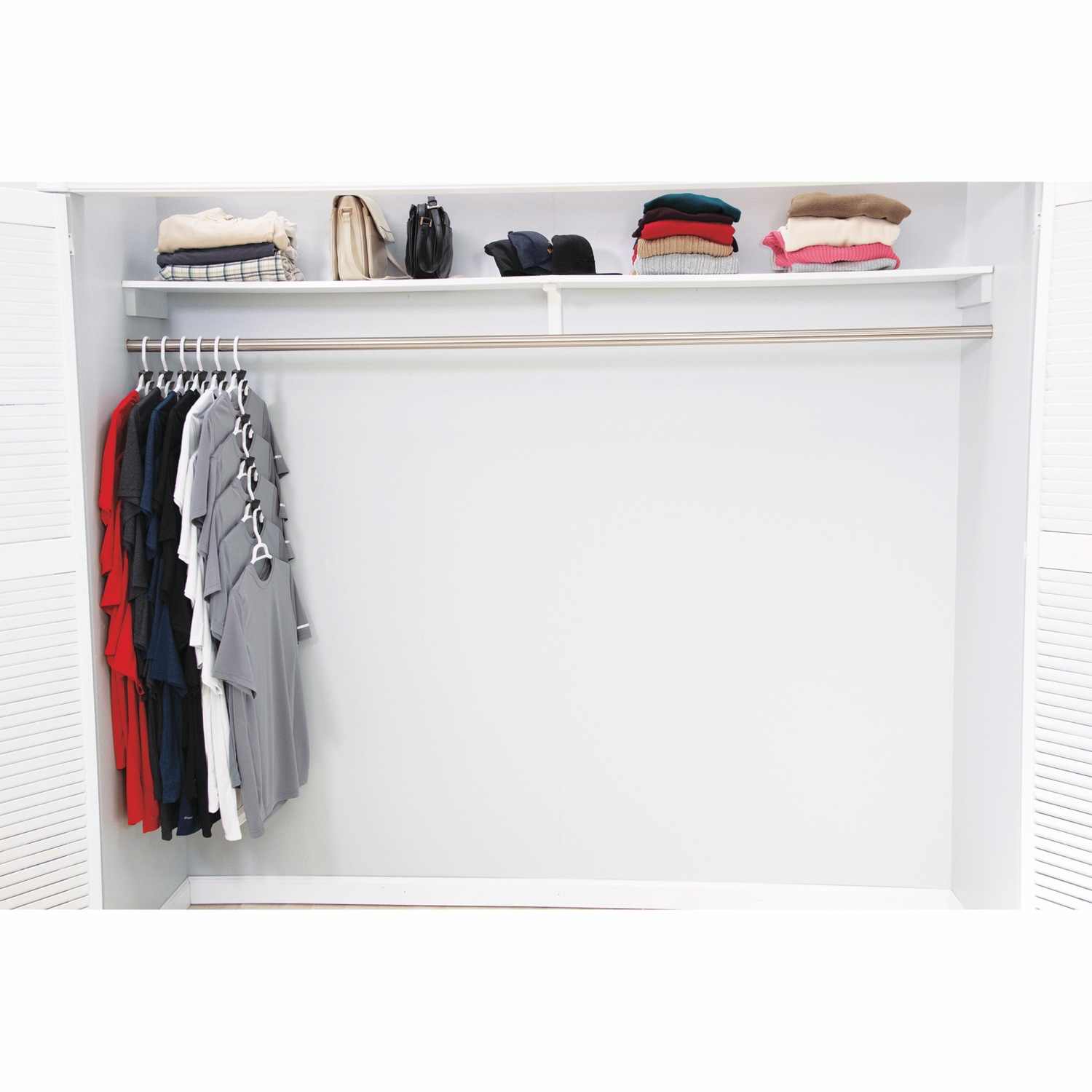 Ruby Space Triangles™ Closet Organizers | Dr. Leonard's