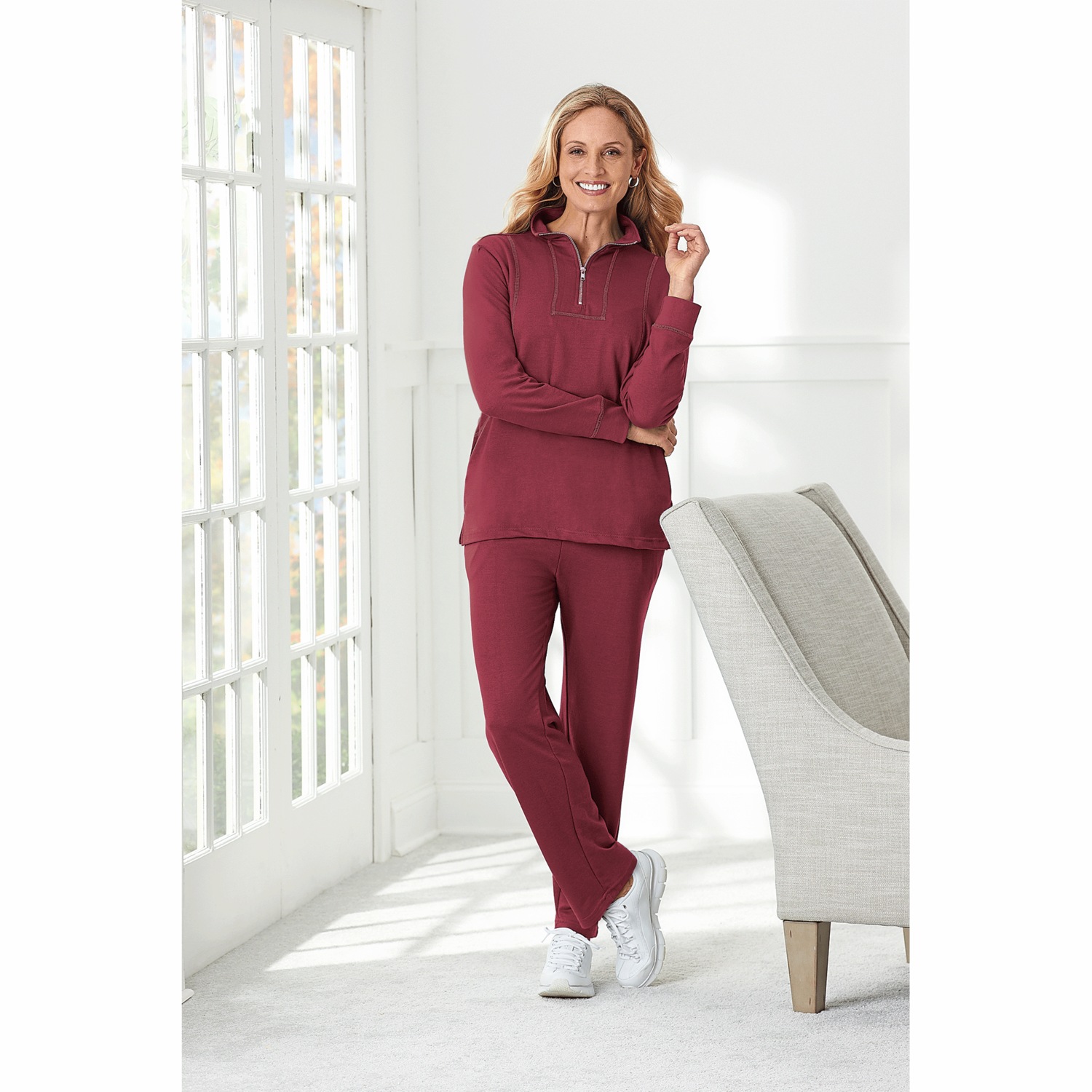 2-Piece French Terry Knit Set | Dr. Leonard's