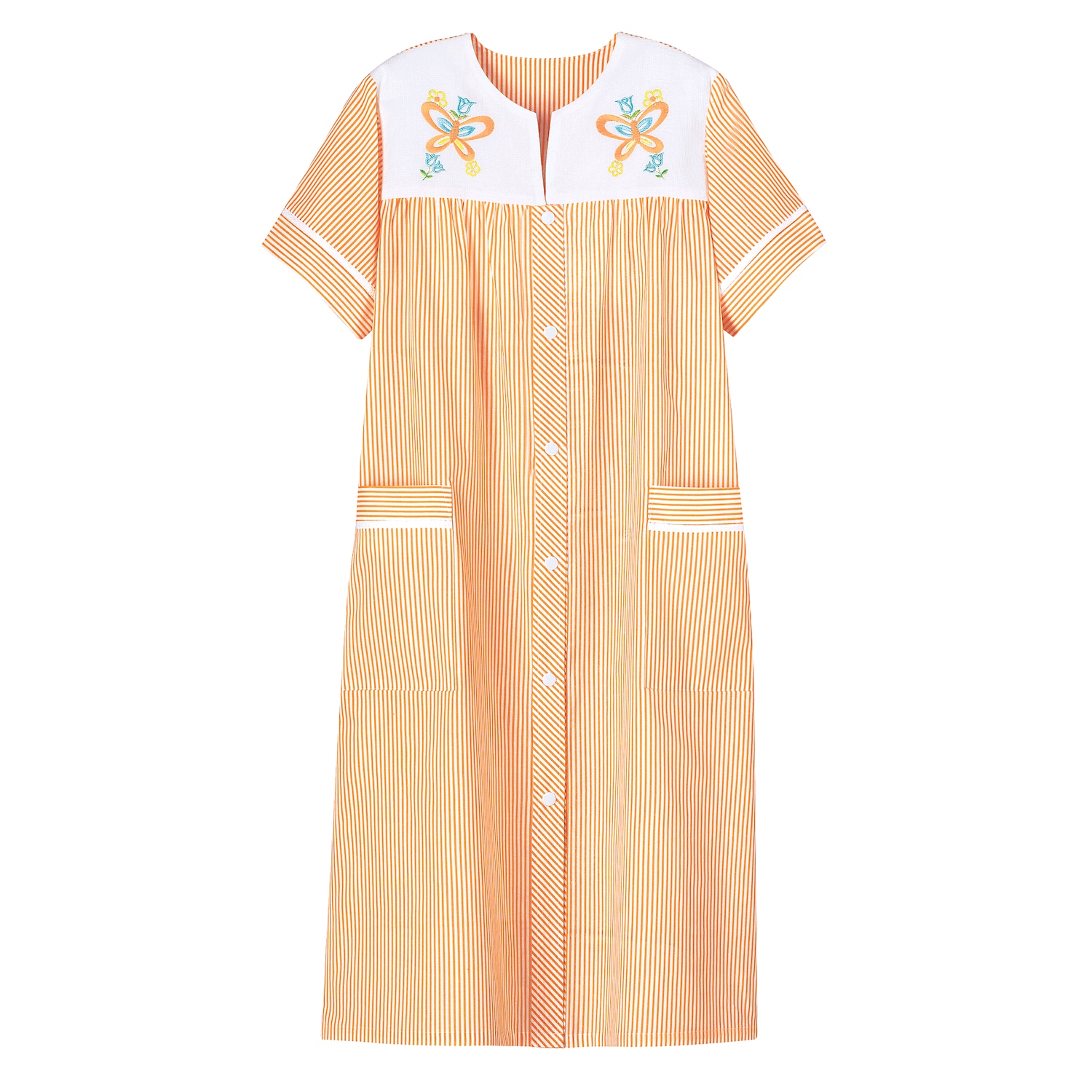 Duster With Embroidered Yoke | Dr. Leonard's
