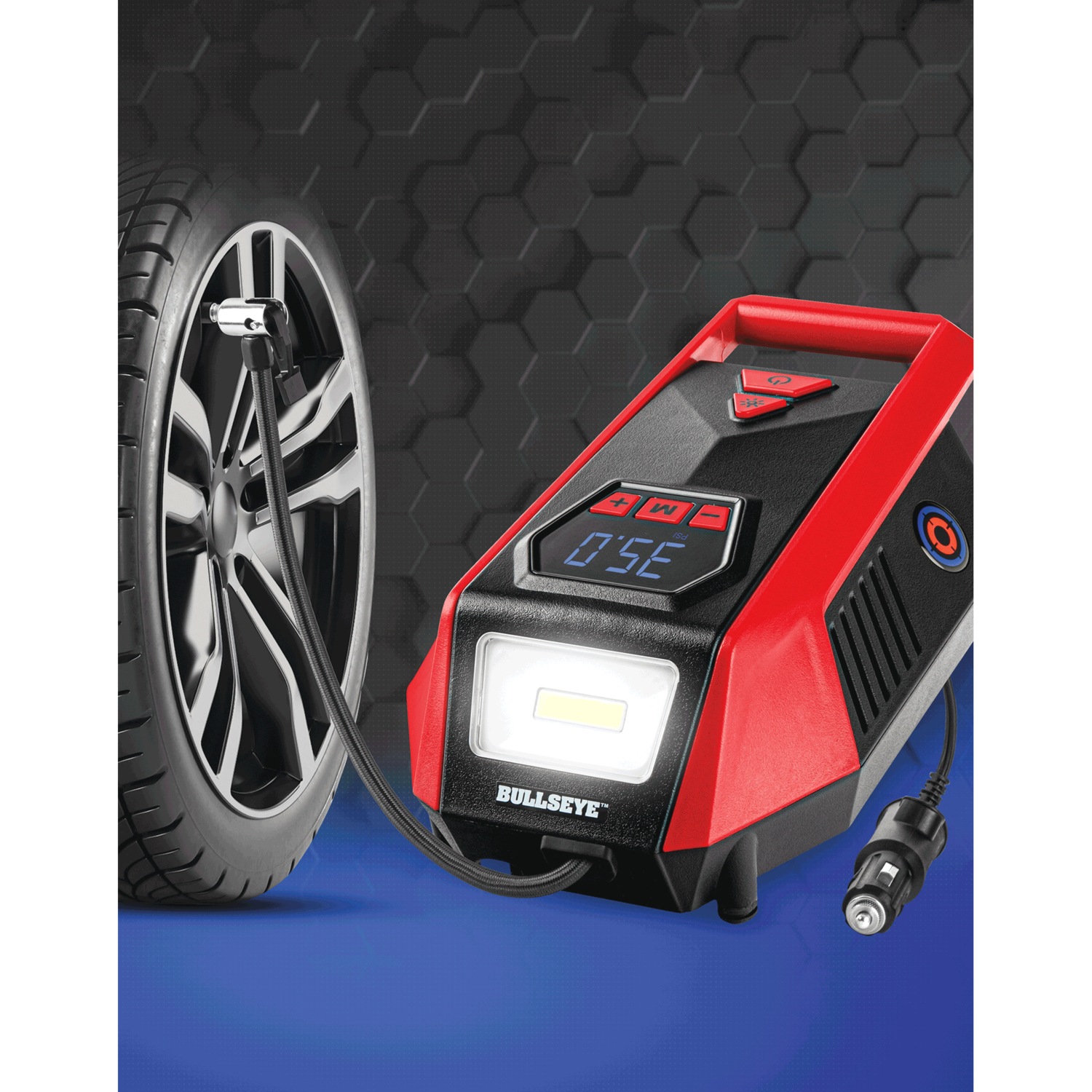 Bullseye™ 12V DC Tire Inflator | Dr. Leonard's