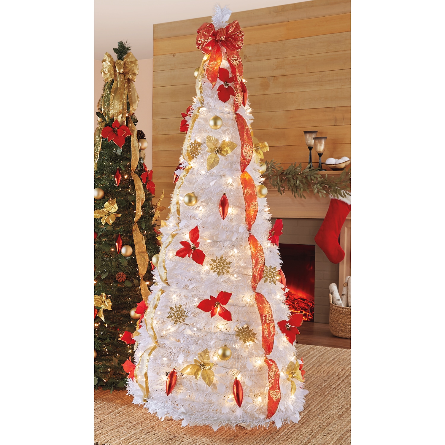 Holiday 6-Foot Pre-Lit Pop-Up Tree | Dr. Leonard's
