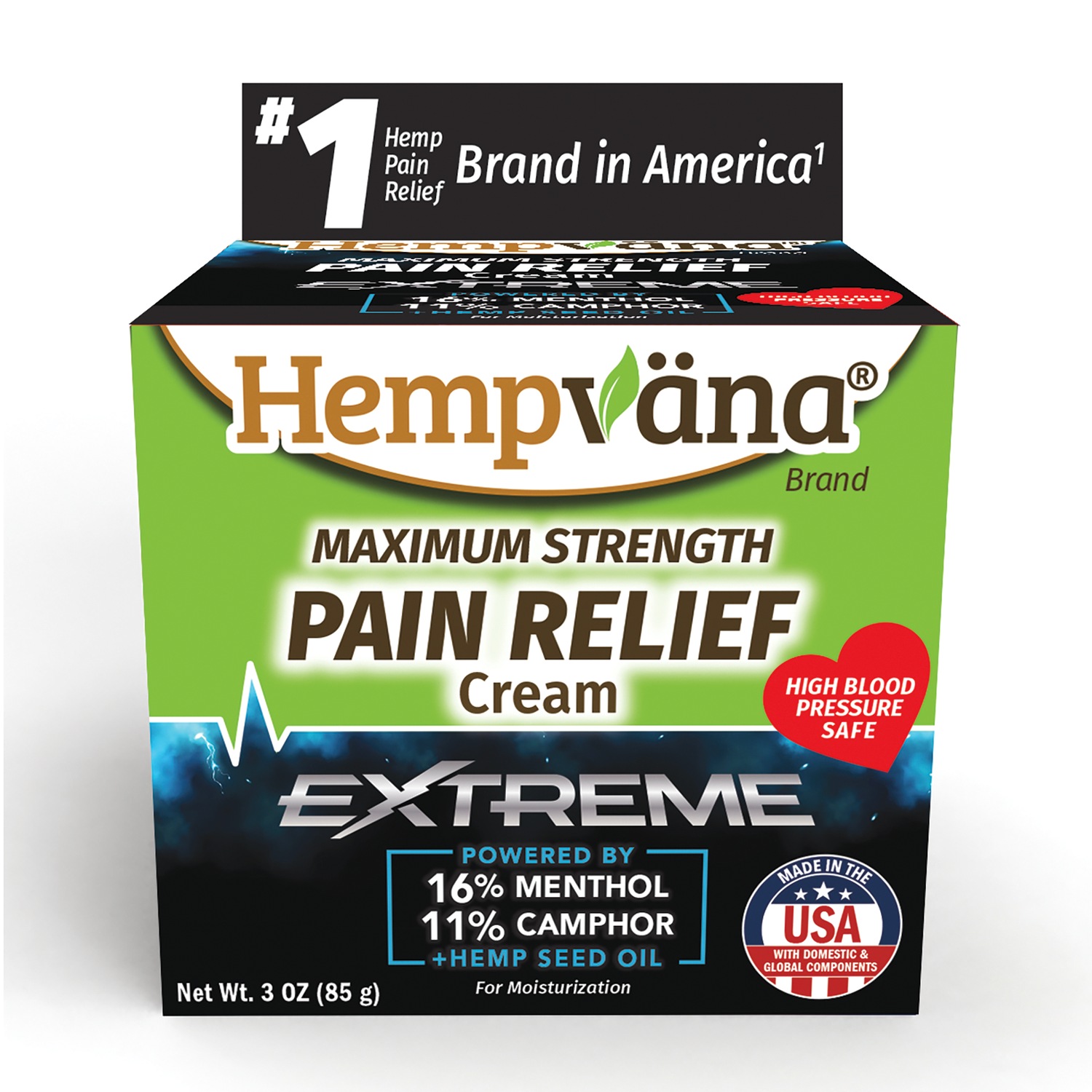 Hempvana Extreme Pain Relief Cream | Dr. Leonard's