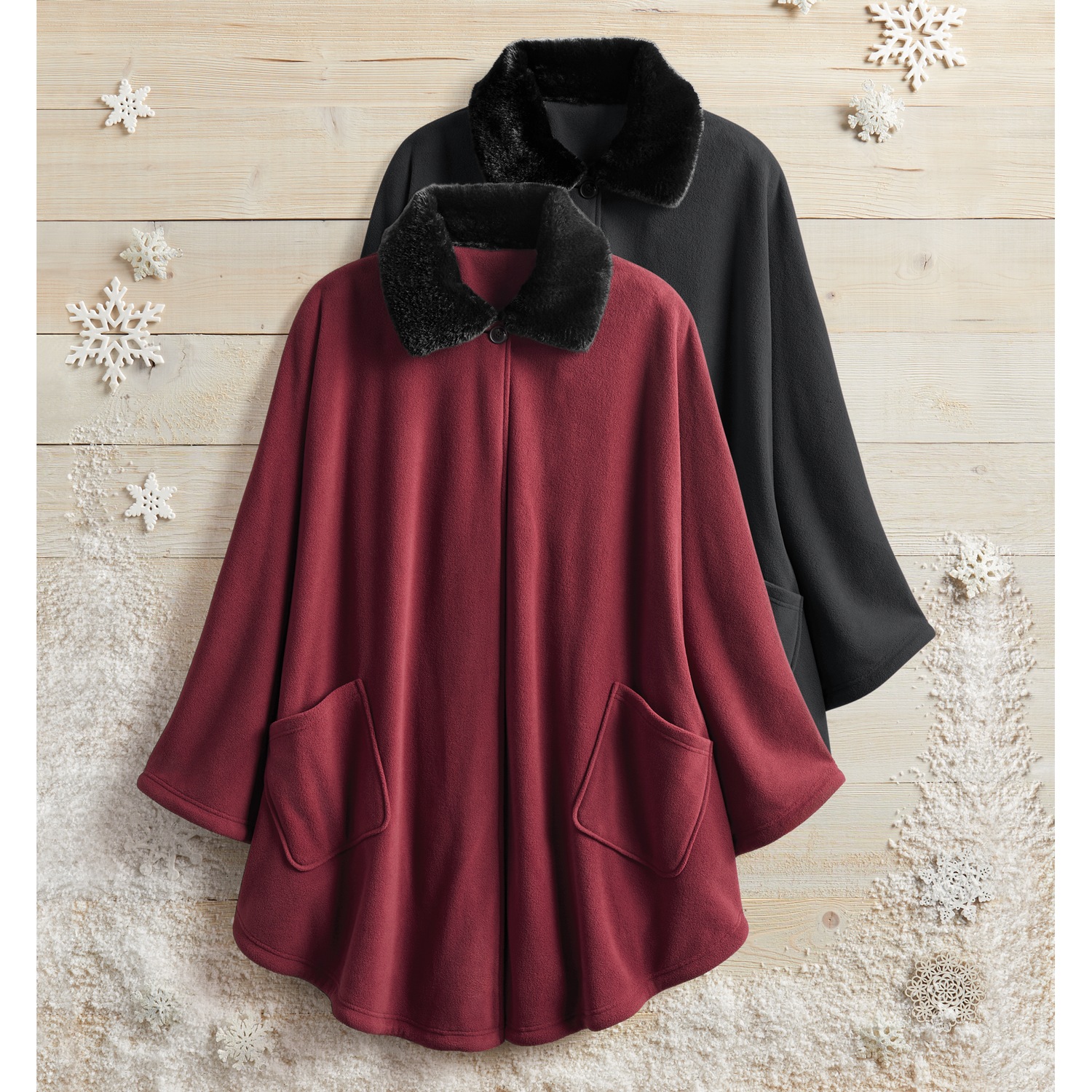 Classic Fleece Cape | Dr. Leonard's