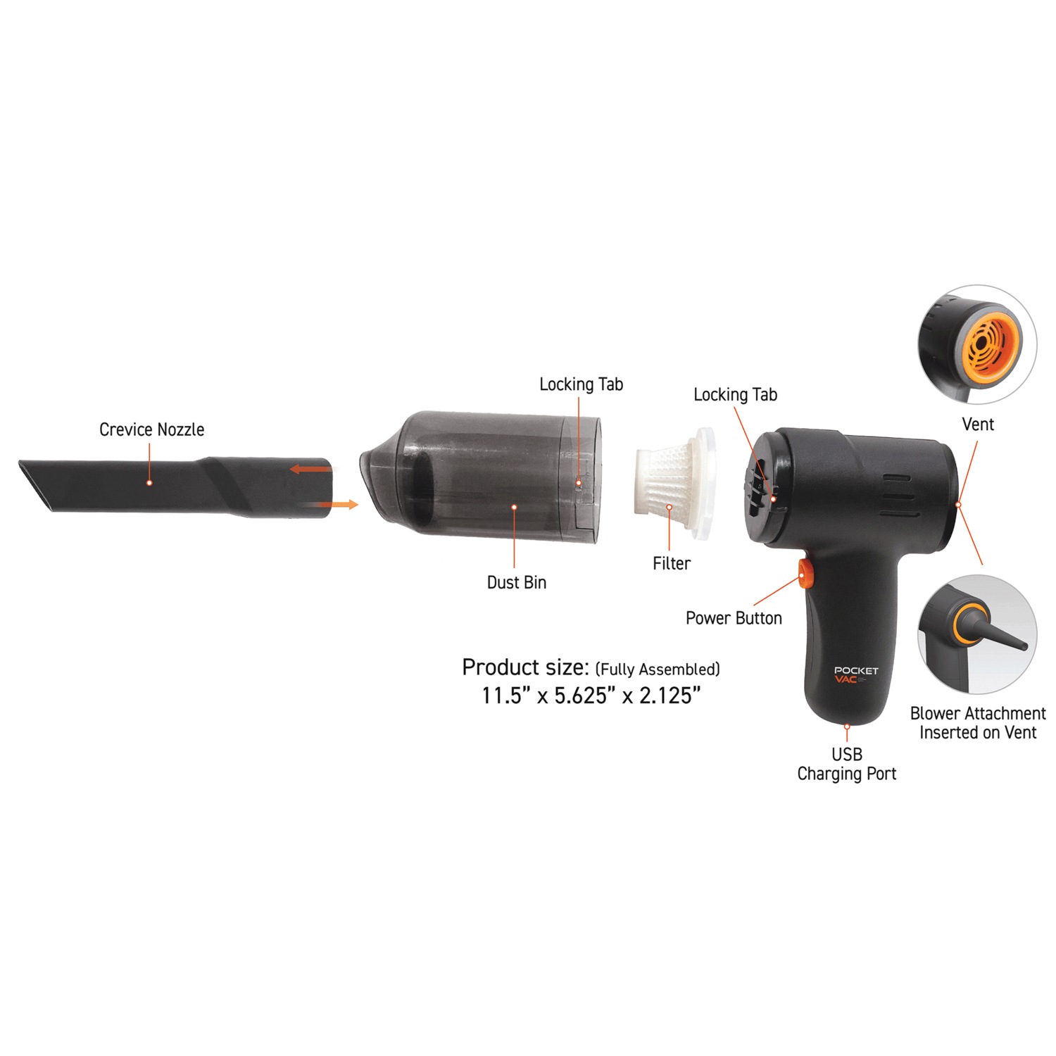 Pocket Vac™ | Dr. Leonard's