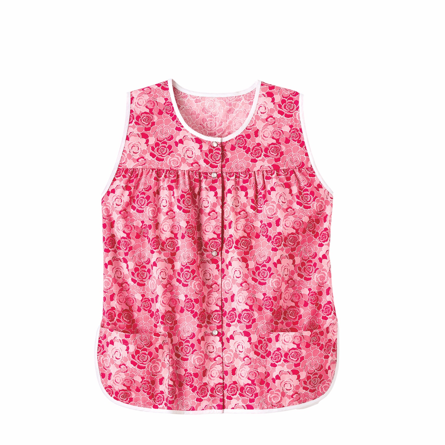 Easy-Care Button-Front Cobbler Apron | Dr. Leonard's