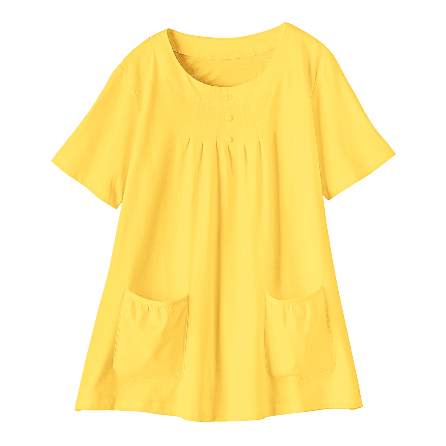 Knit Tunic with Patch Pockets | Dr. Leonard's