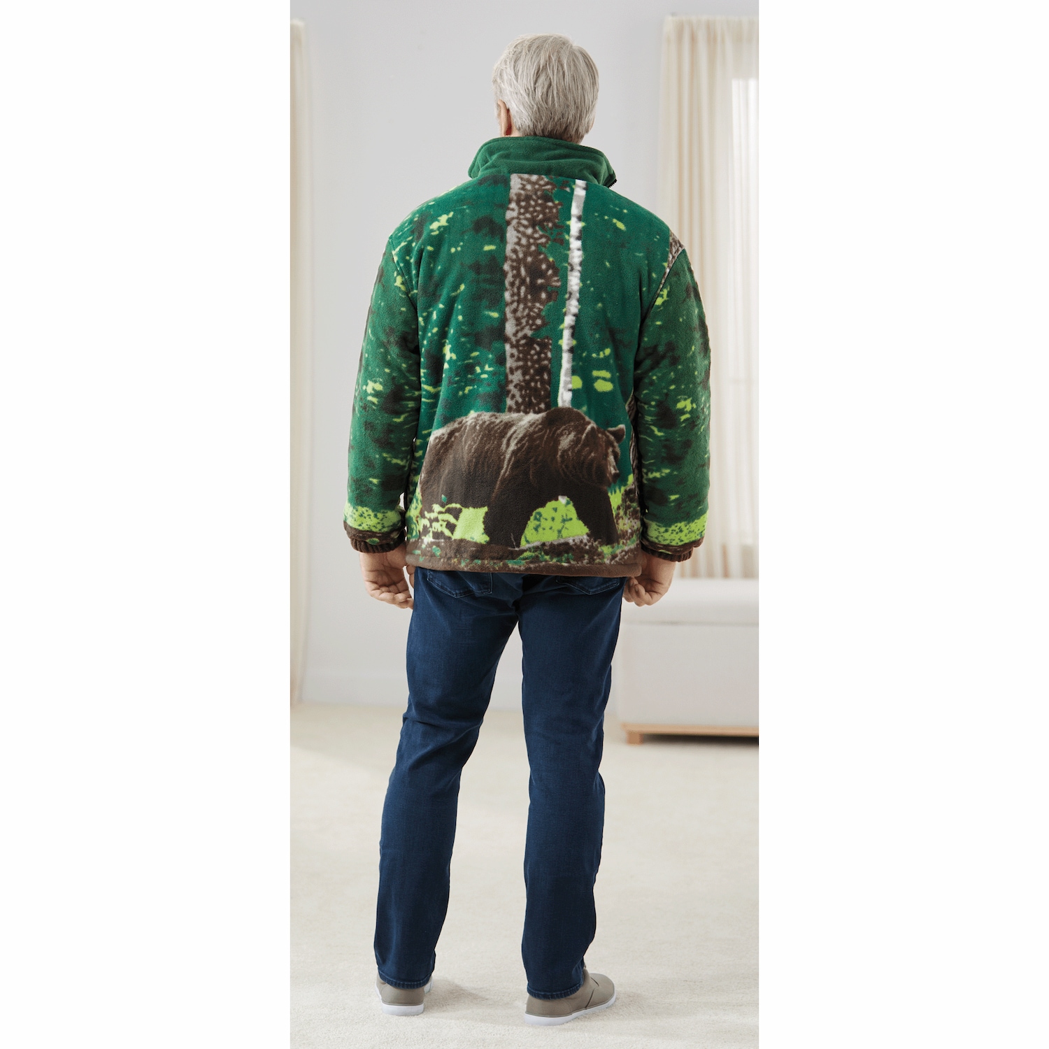 Men's Animal Fleece Jacket | Dr. Leonard's