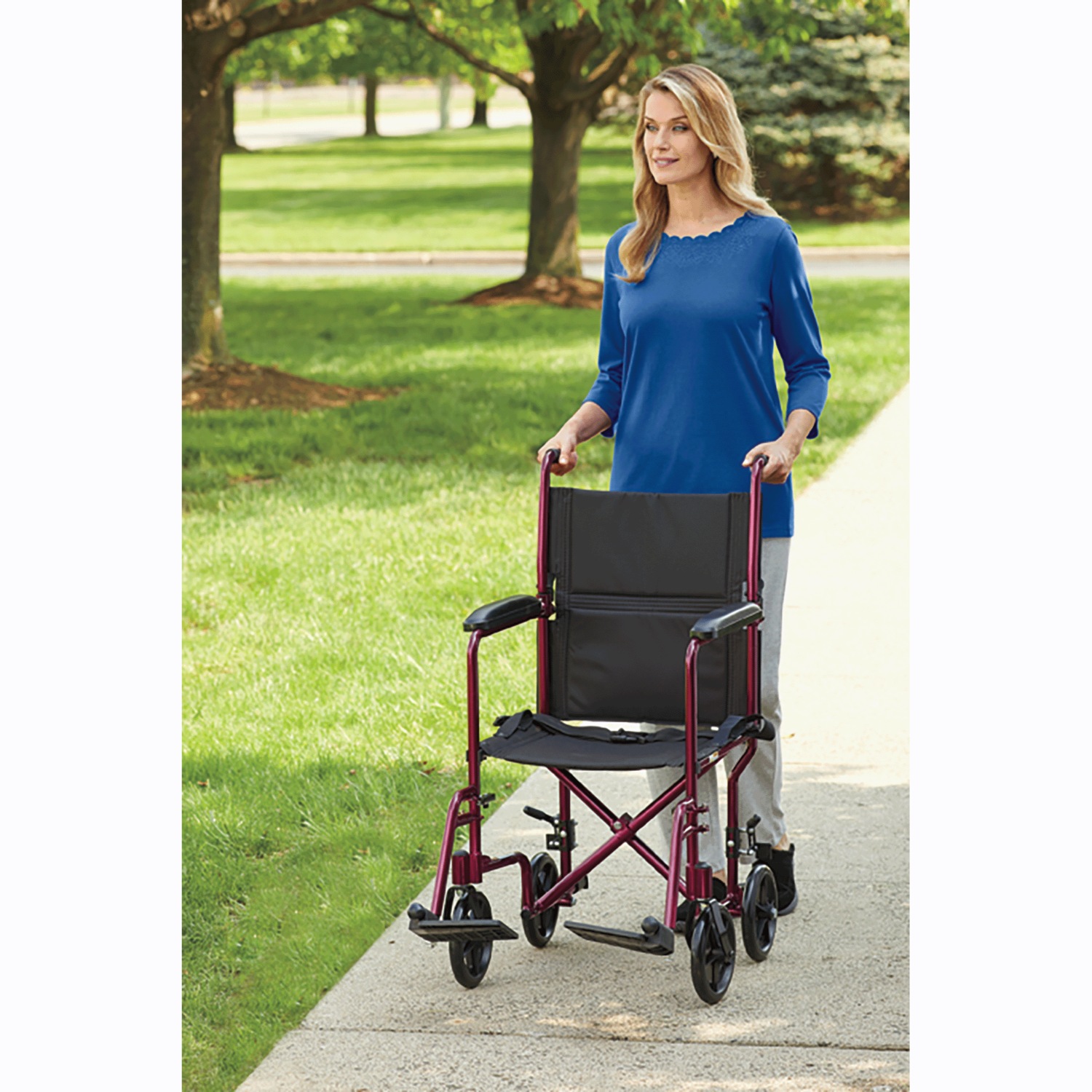 Drive Lightweight Transport Chair | Dr. Leonard's