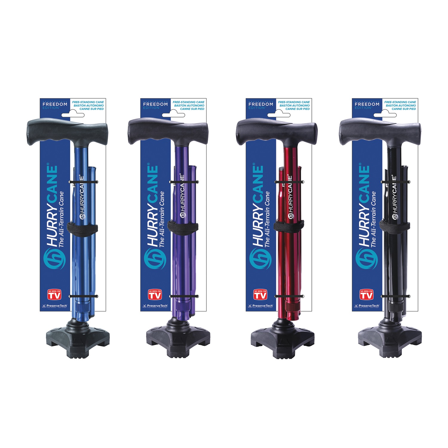 Hurrycane All-Terrain Adjustable Cane | Dr. Leonard's