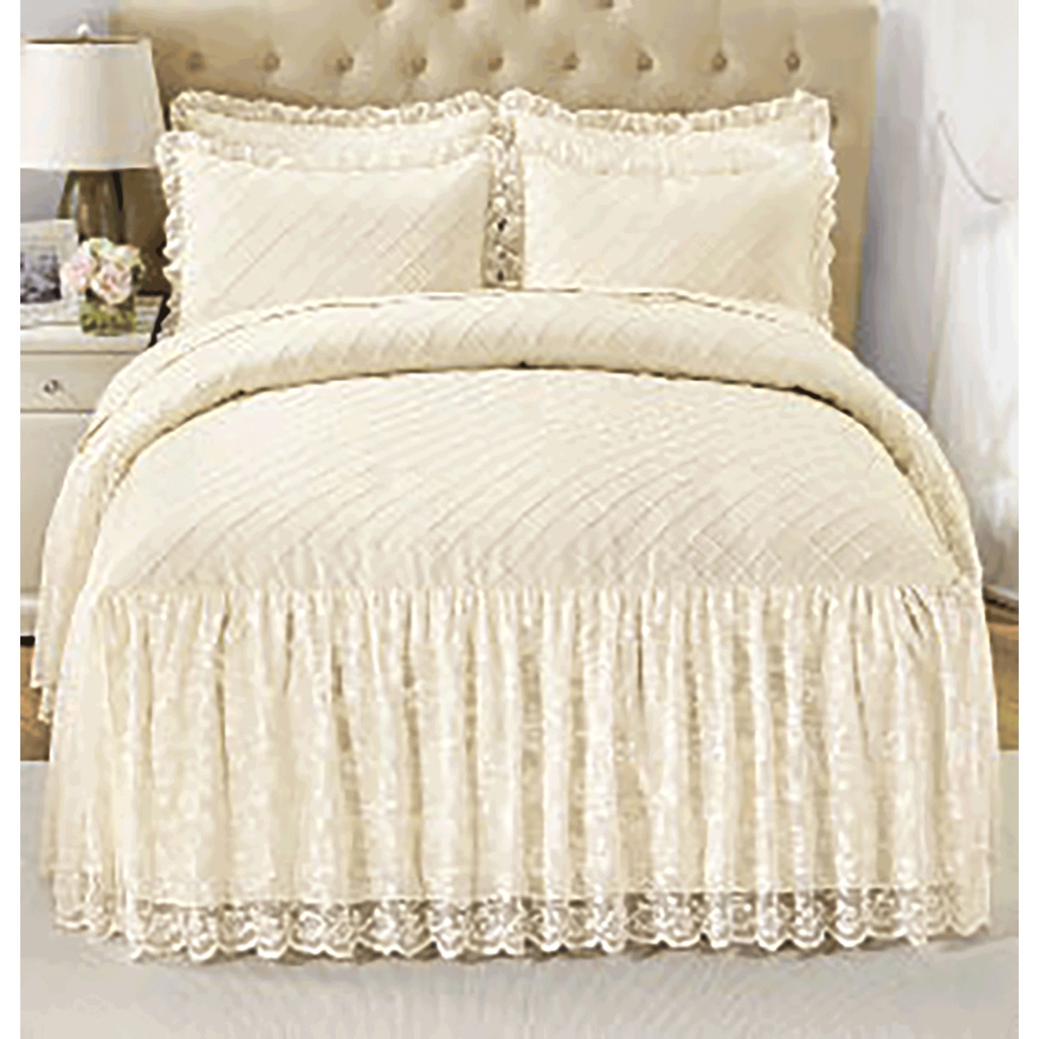 Vintage Lace Bedspread | Dr. Leonard's