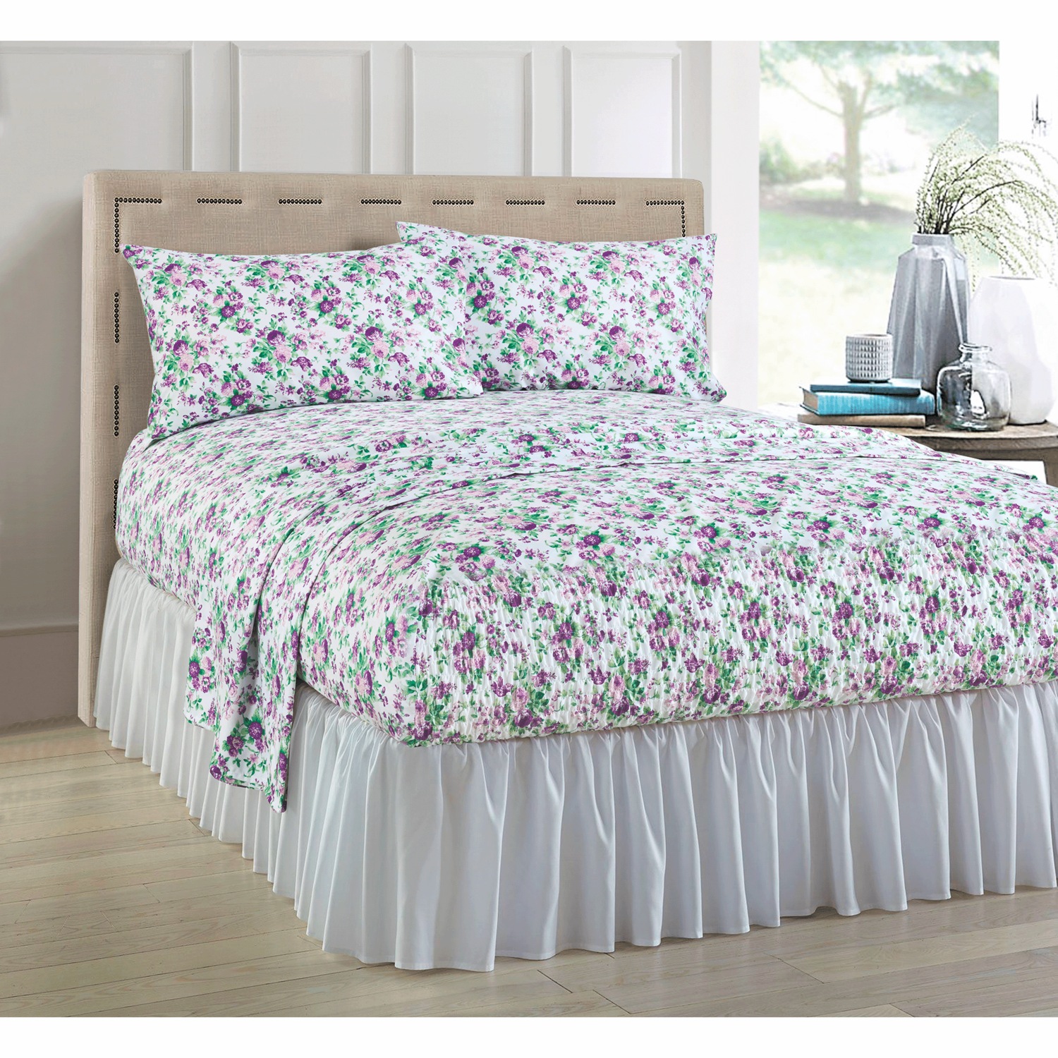 Floral Bed Tite Sheets | Dr. Leonard's