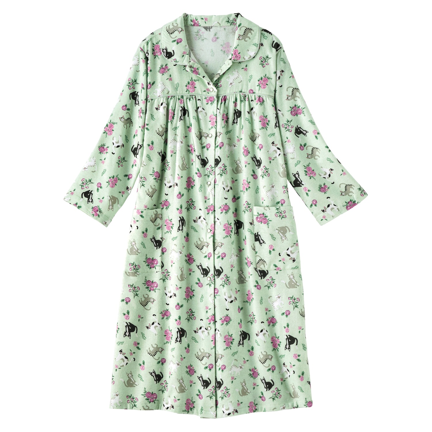 Cozy Flannel Duster | Dr. Leonard's