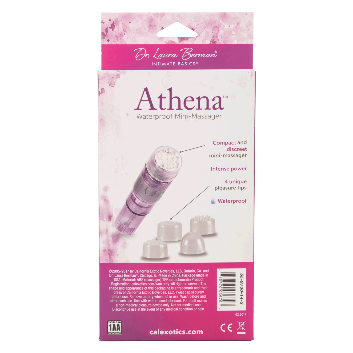 Dr. Laura Berman Athena Waterproof Mini Massager By Calexotics | Dr ...