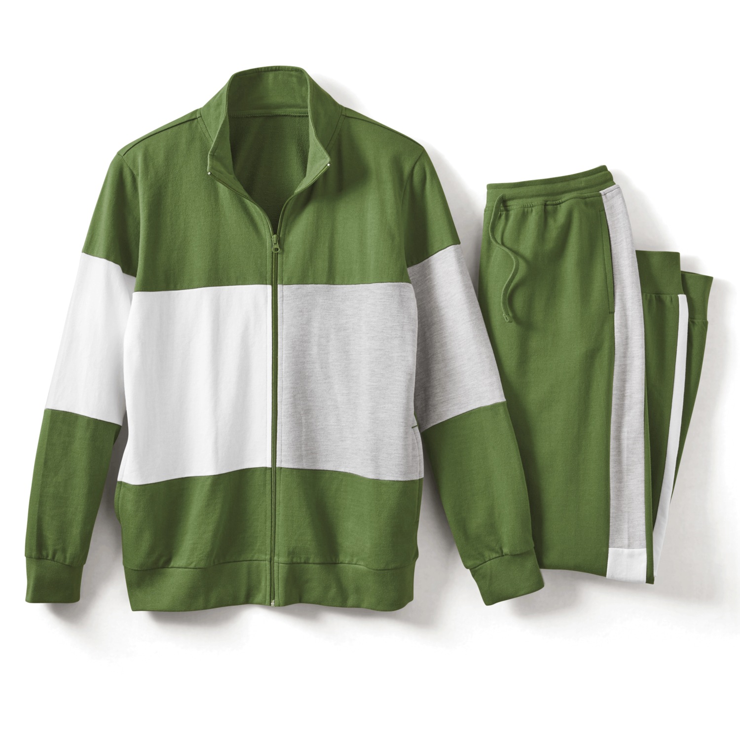 Men's Colorblock Jogger Set | Dr. Leonard's